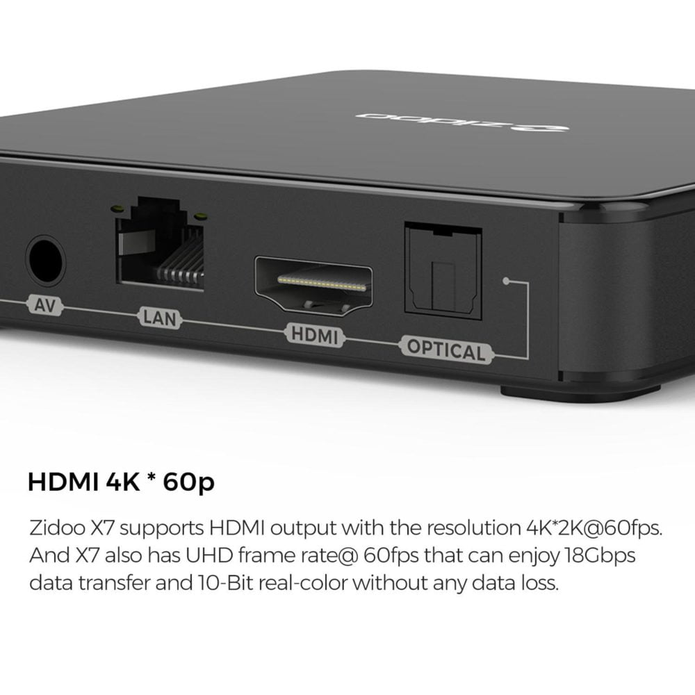 Zidoo X7 Android 7.1 4K TV Box Review - TV Box Stop