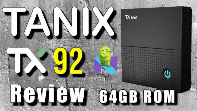 Tanix TX92 Amlogic S912 64GB Android 7.1 4K TV Box Review and ...