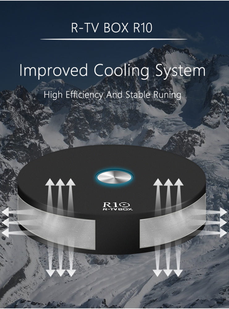 R-TV R10 Rockchip RK3328 Quad Core Android 7.1 4K TV Box Review and ...