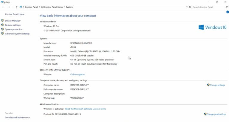 Minisforum GN34 Intel Windows 10 Mini PC Review | TV Box Stop