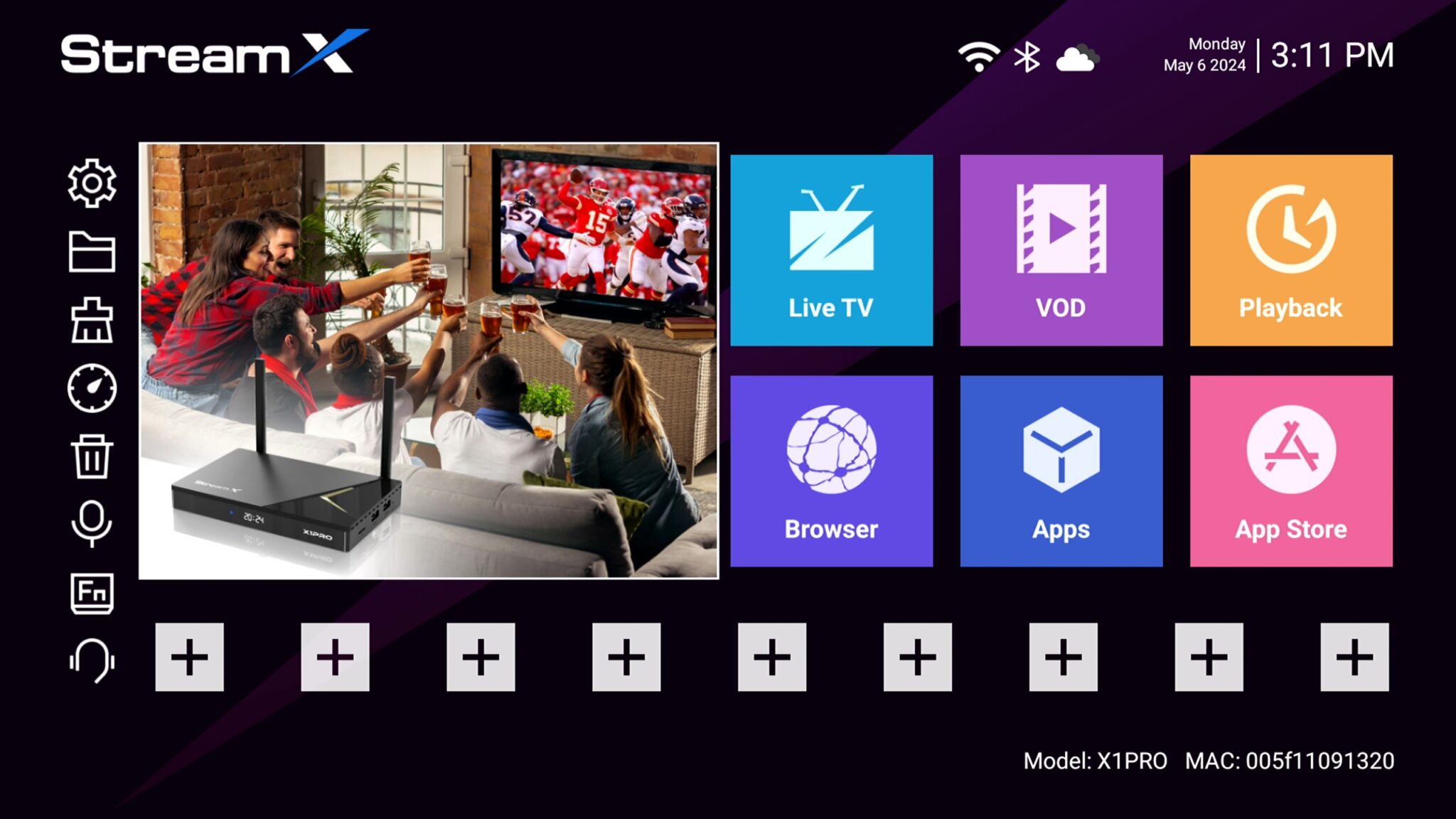 StreamX X1 Pro Live TV VOD Android TV Box Review - TV Box Stop