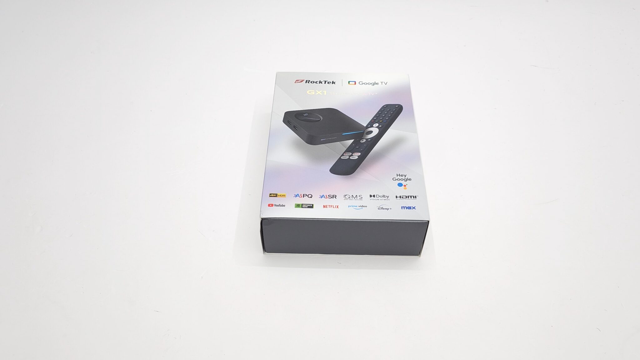 Rocktek GX1 TV Box - AI Performance Netflix ESN Certified - TV Box Stop
