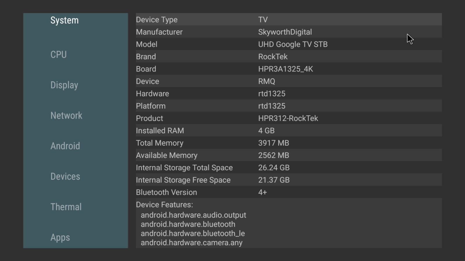 Rocktek GX1 TV Box - AI Performance Netflix ESN Certified - TV Box Stop